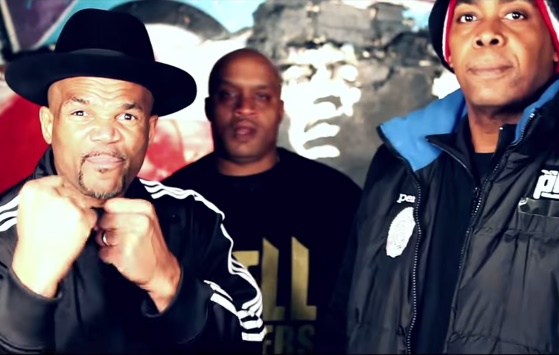 DMC, Chuck D, PMD, MC Serch, Terminator X, DJ Eclipse & Big KO- Hellraisers