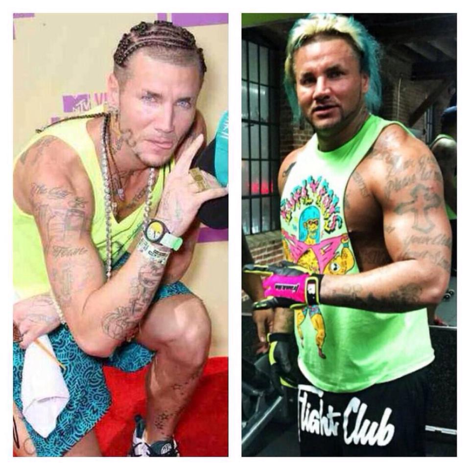 RiFF RAFF se prepara para su debut como luchador en la WWE