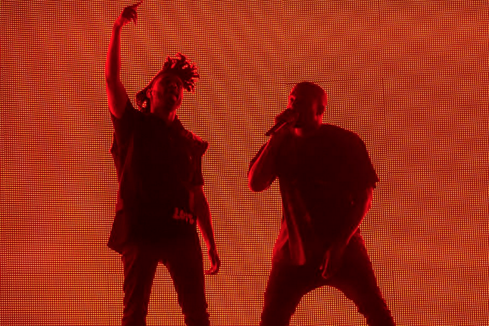 The Weeknd saca a Kanye West en su show en Coachella