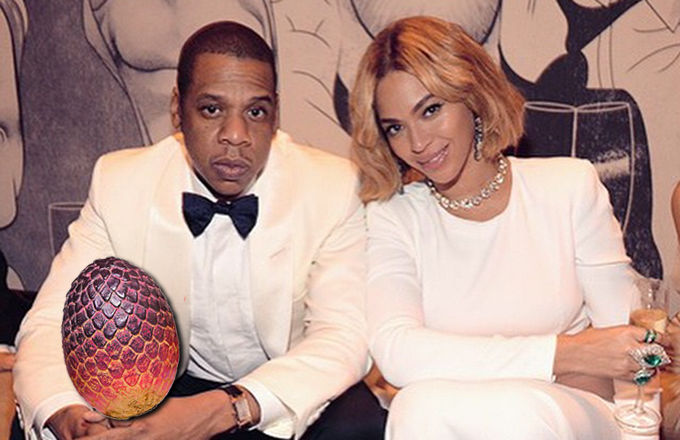 Jay Z regala a Beyoncé uno de los huevos de dragón de ‘Juego de Tronos’