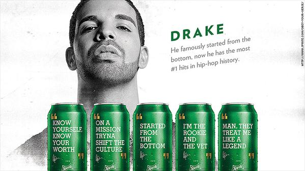 Drake y Nas protagonizan el último anuncio de Sprite