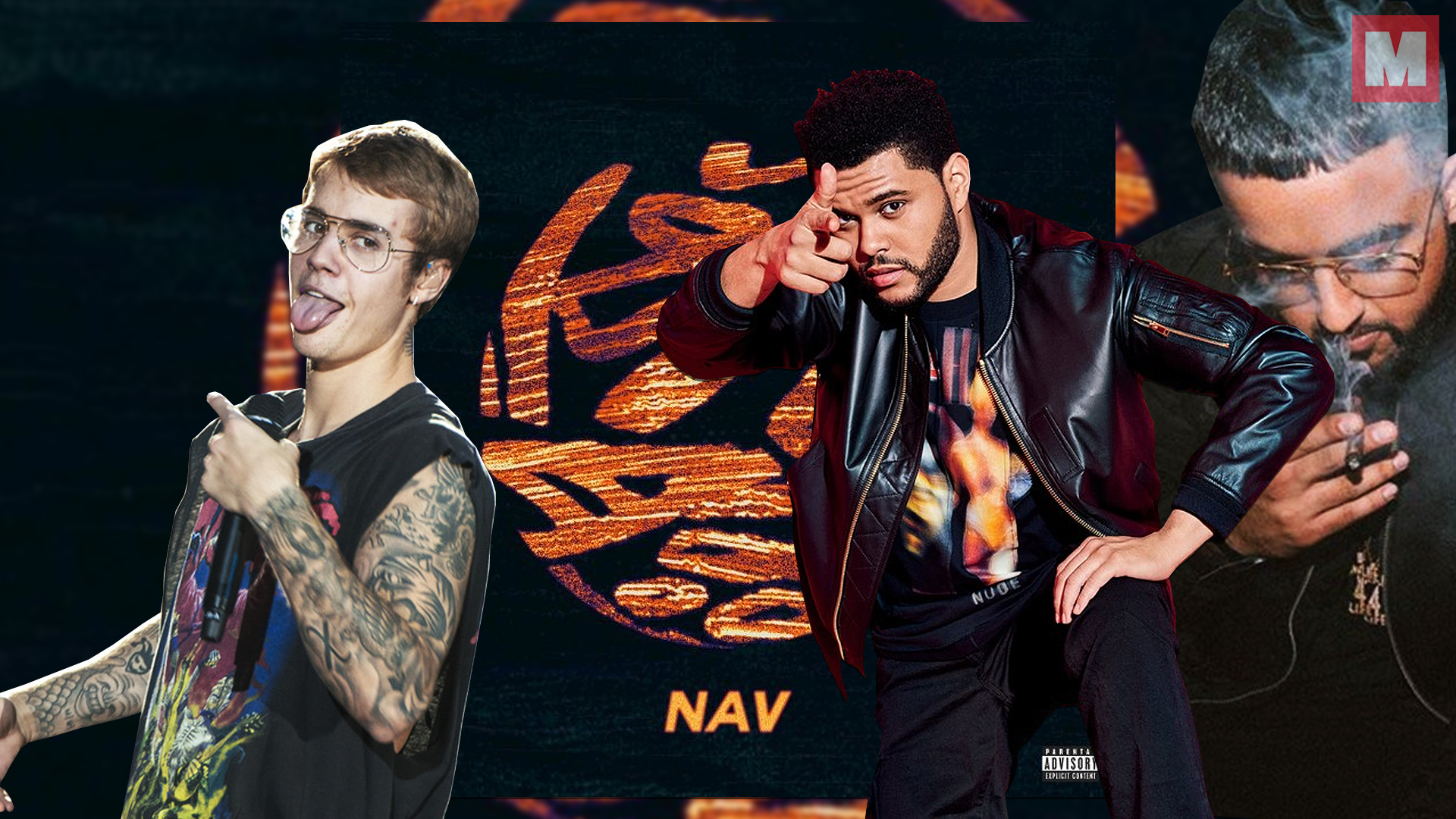 The Weeknd arremete contra Justin Bieber en el single ‘Some Way’ junto ...
