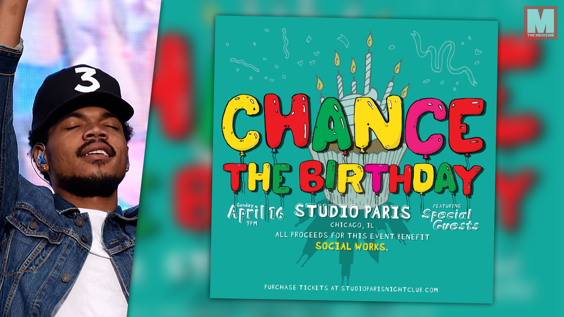¿Cuánto cuesta un asiento VIP en el cumpleaños de Chance The Rapper?