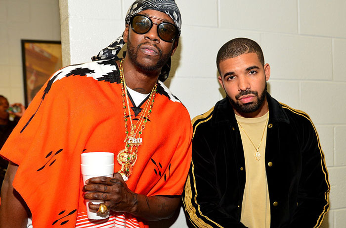 2 Chainz revela que tiene unas cuantas colaboraciones inéditas con Drake