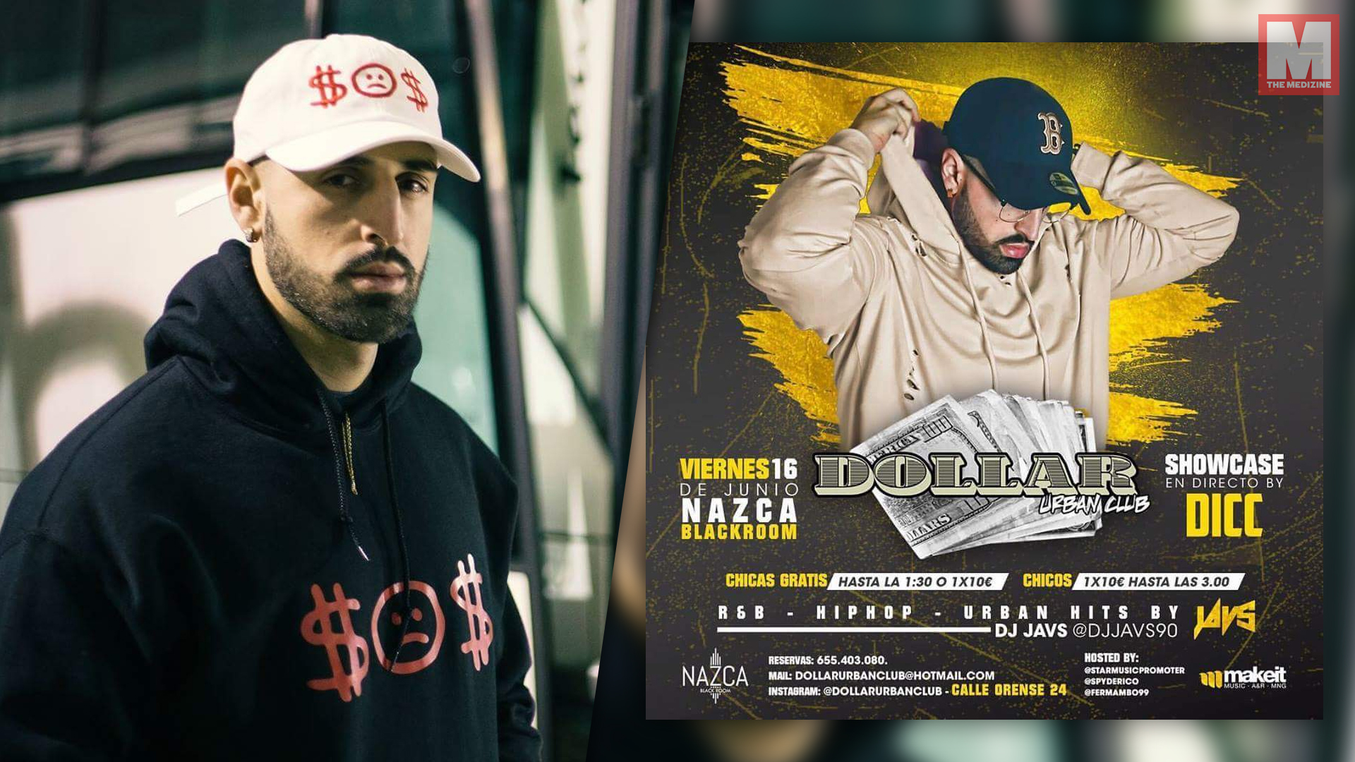 DICC se apodera este viernes del Dollar Urban Club de Madrid