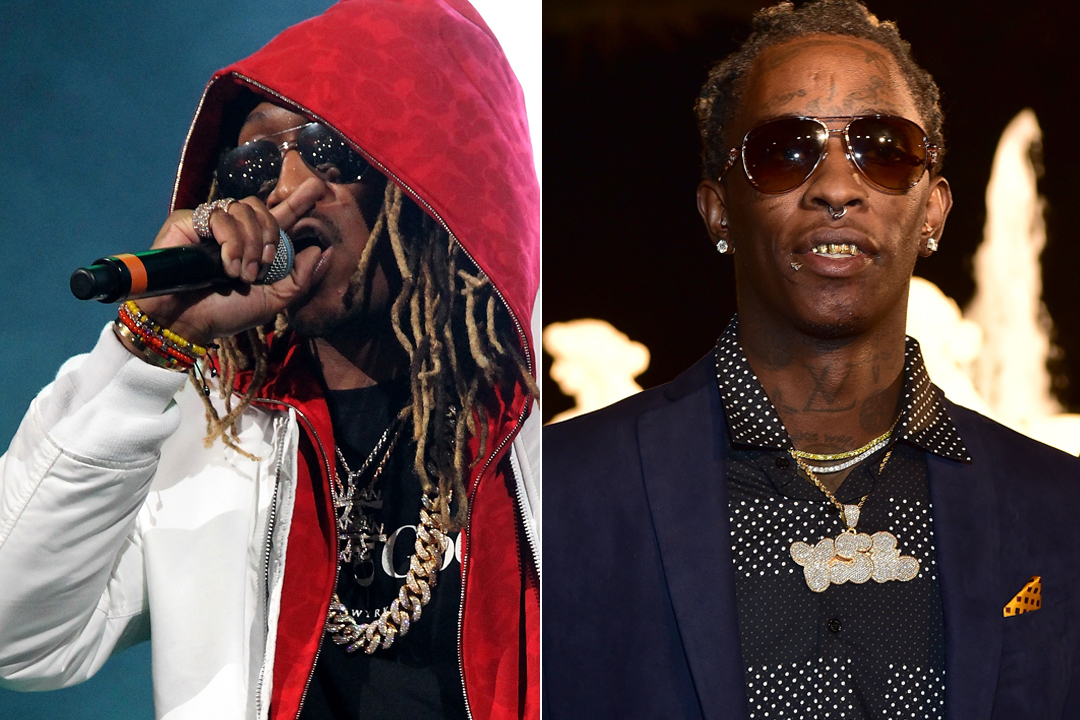 Encontramos a Future y Young Thug en un estudio juntos