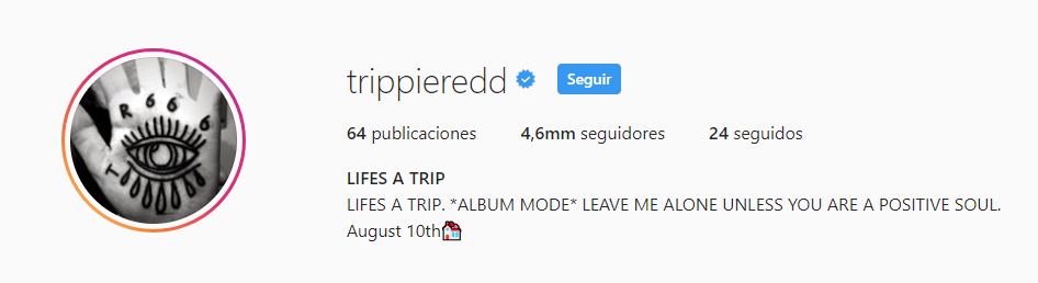 Trippie Redd Desvela Nueva Fecha De Lanzamiento Para «lifes A Trip