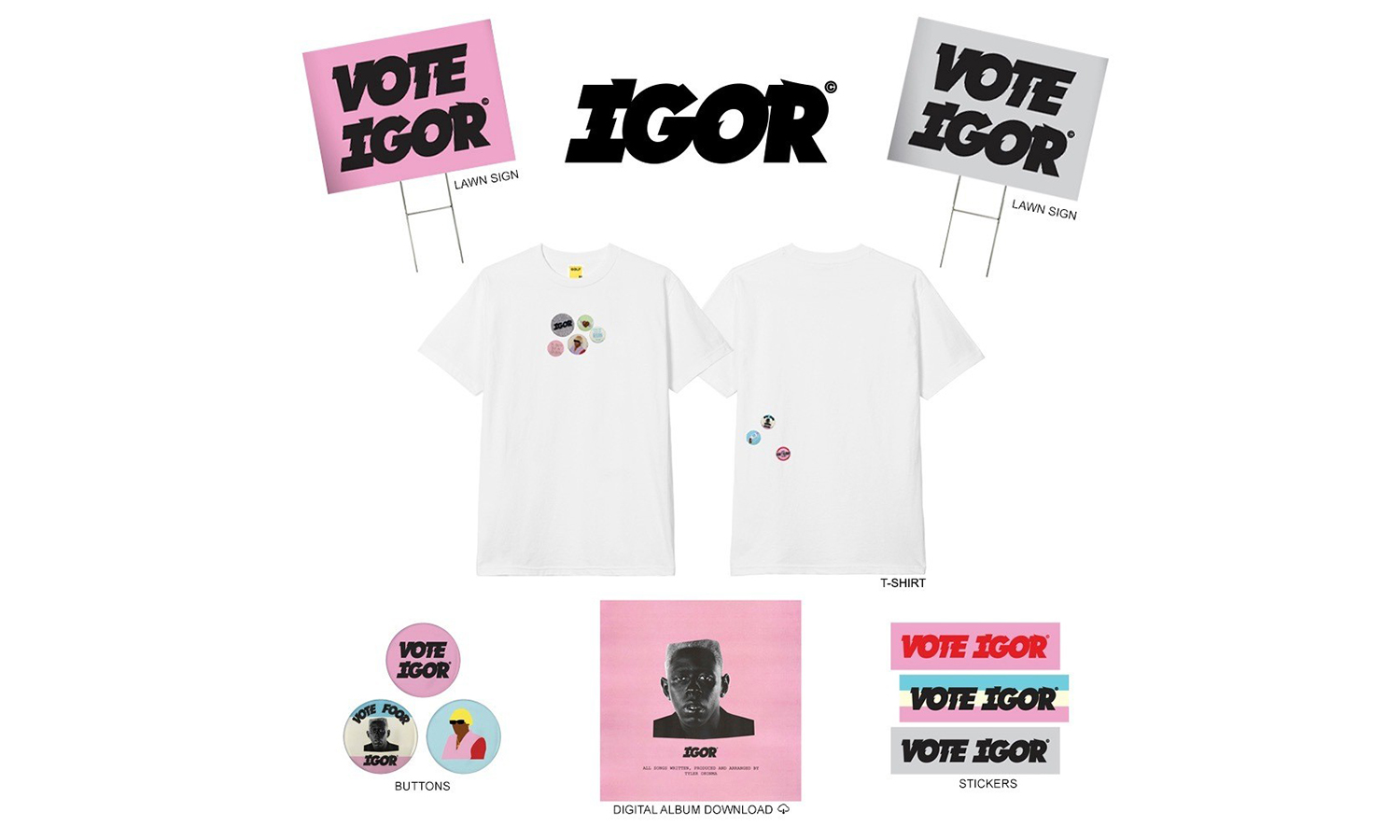 Tyler, The Creator lanza un pack de productos exclusivos por su álbum