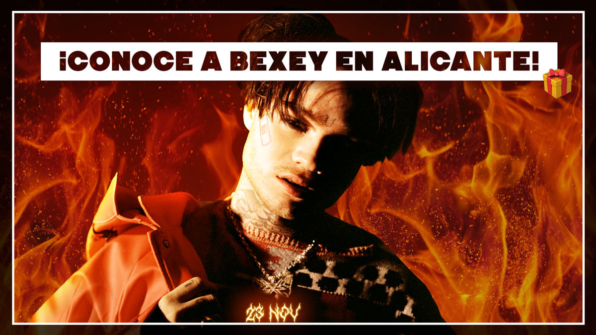 ¡Conoce a Bexey en la 070 Inferno! Sorteo entradas y Meet&Greet