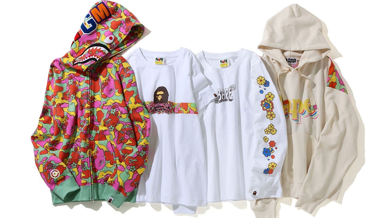 BAPE adelanta la primavera con su colección «ABC CAMO FLOWER»