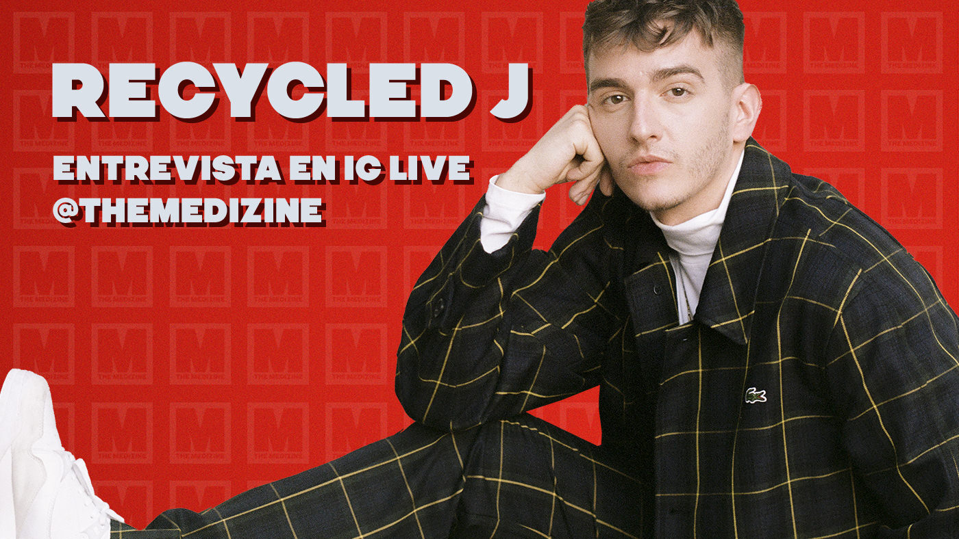 ¡Mañana entrevistamos a Recycled J en IG Live! ¿Qué quieres saber?