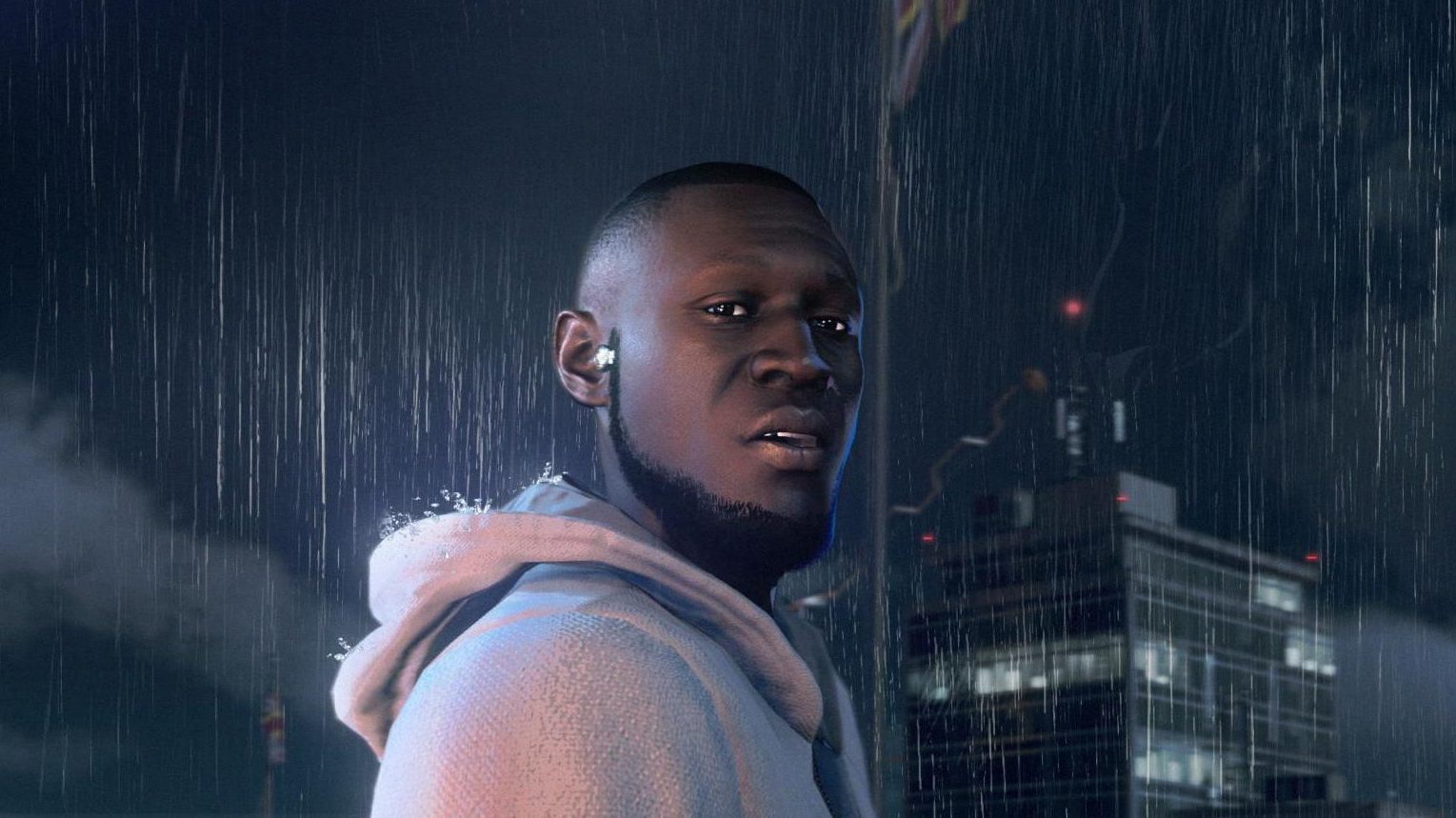 Stormzy se sumerge en el mundo de «Watch Dogs» en el clip de ‘Rainfall’