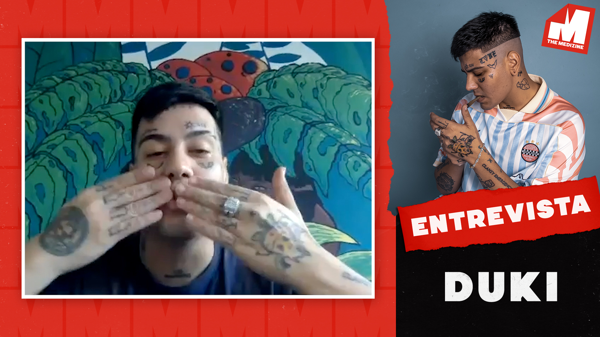 Entrevista a Duki: "Soy la mejor versión del Duki de 2015"