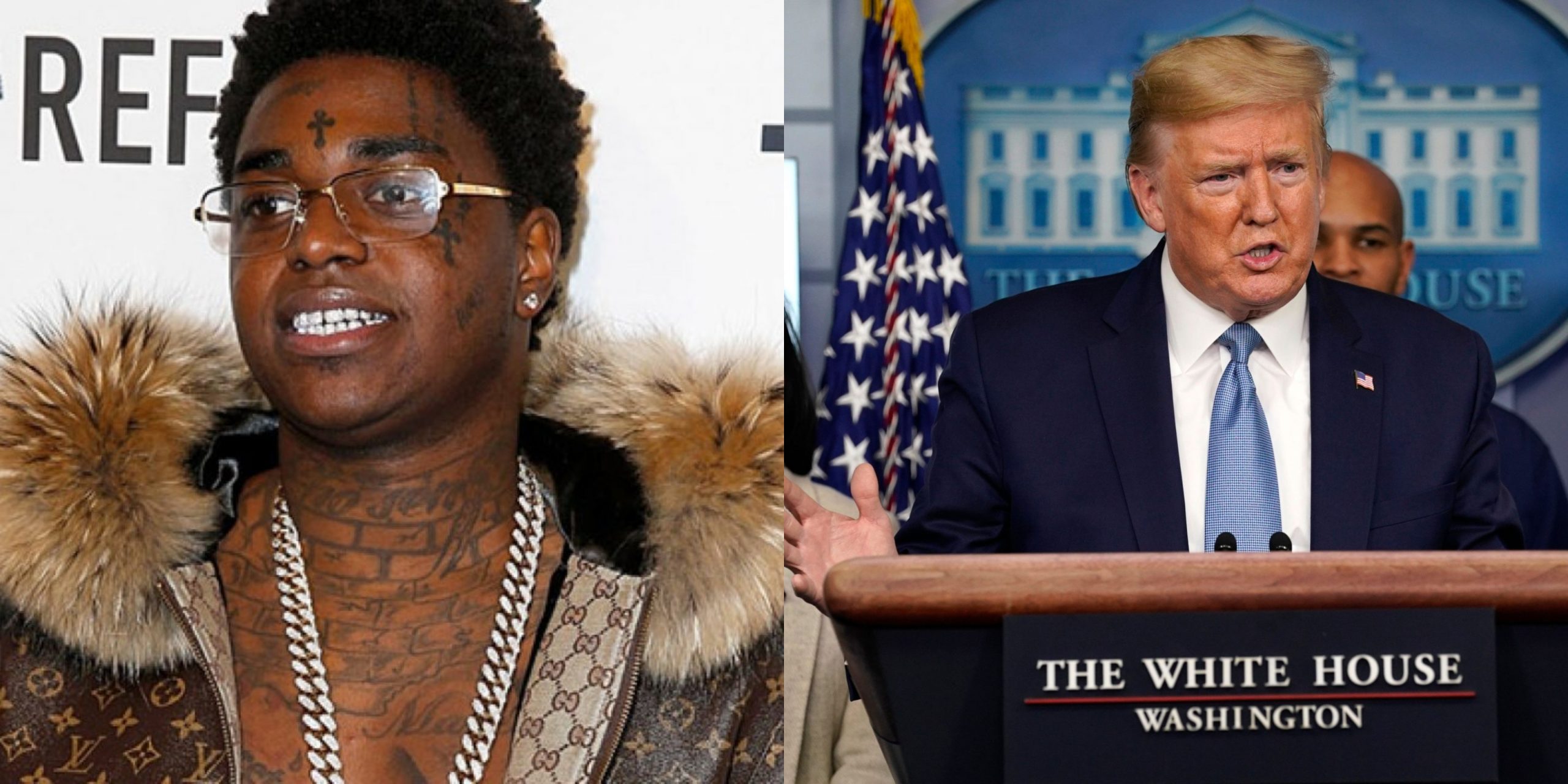 Kodak Black consigue su sueño de conocer a Donald Trump
