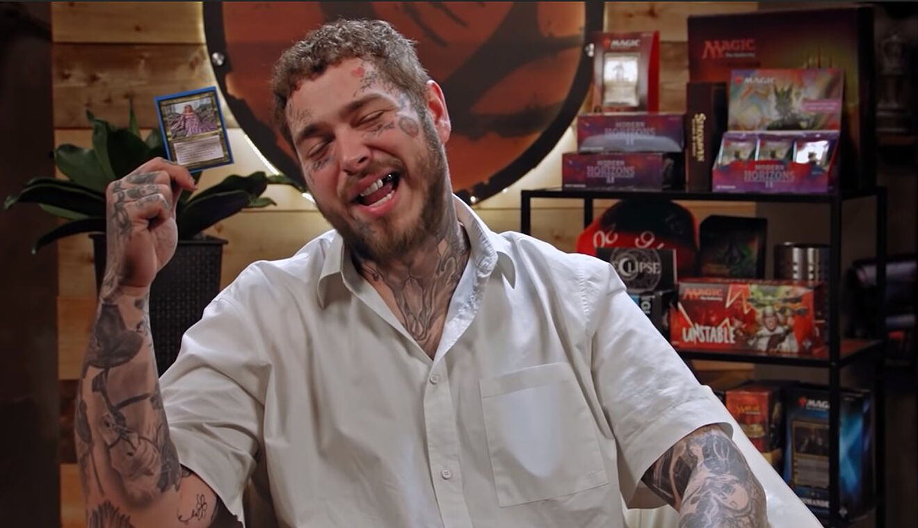 Gana 100.000 dólares venciendo a Post Malone a las cartas del Magic
