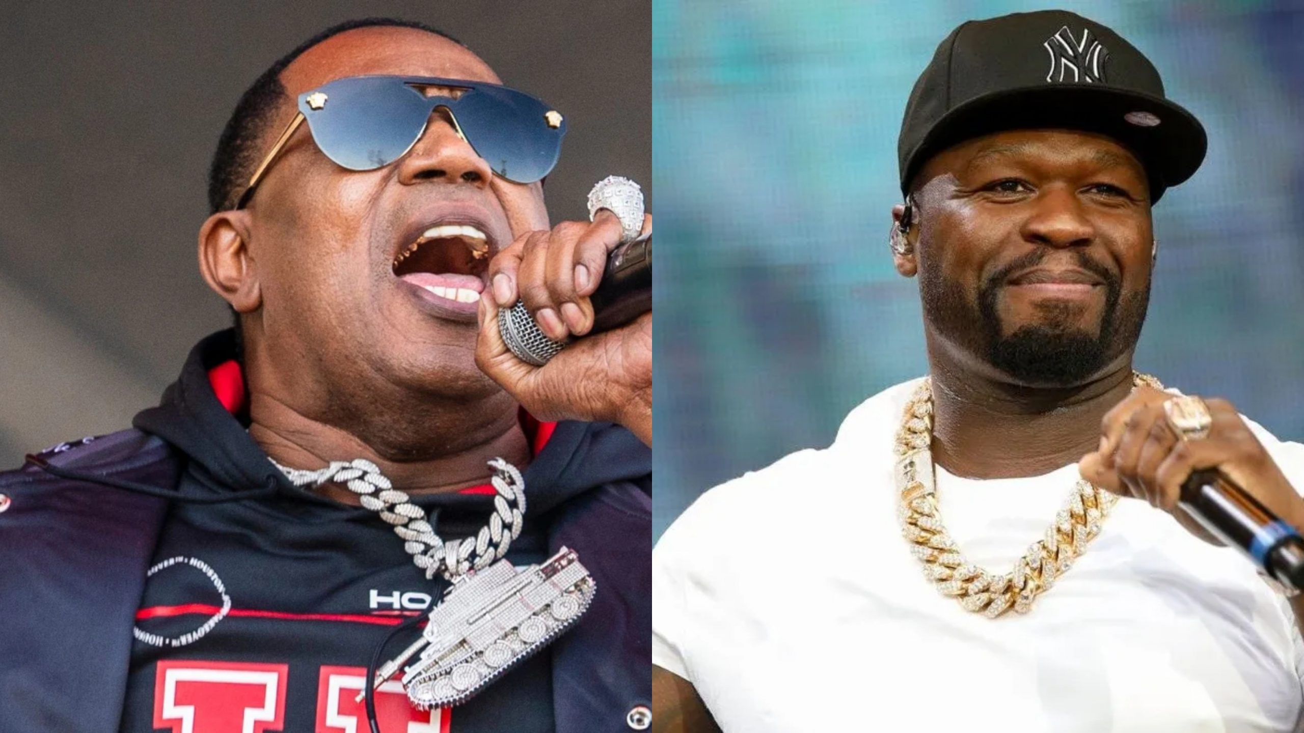 50 Cent cree que Master P se aprovechó de él durante su primera gira