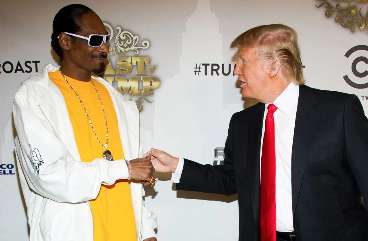 Snoop Dogg expresa su amor y apoyo hacia Donald Trump Snoop Dogg expresa su amor y apoyo hacia Donald Trump