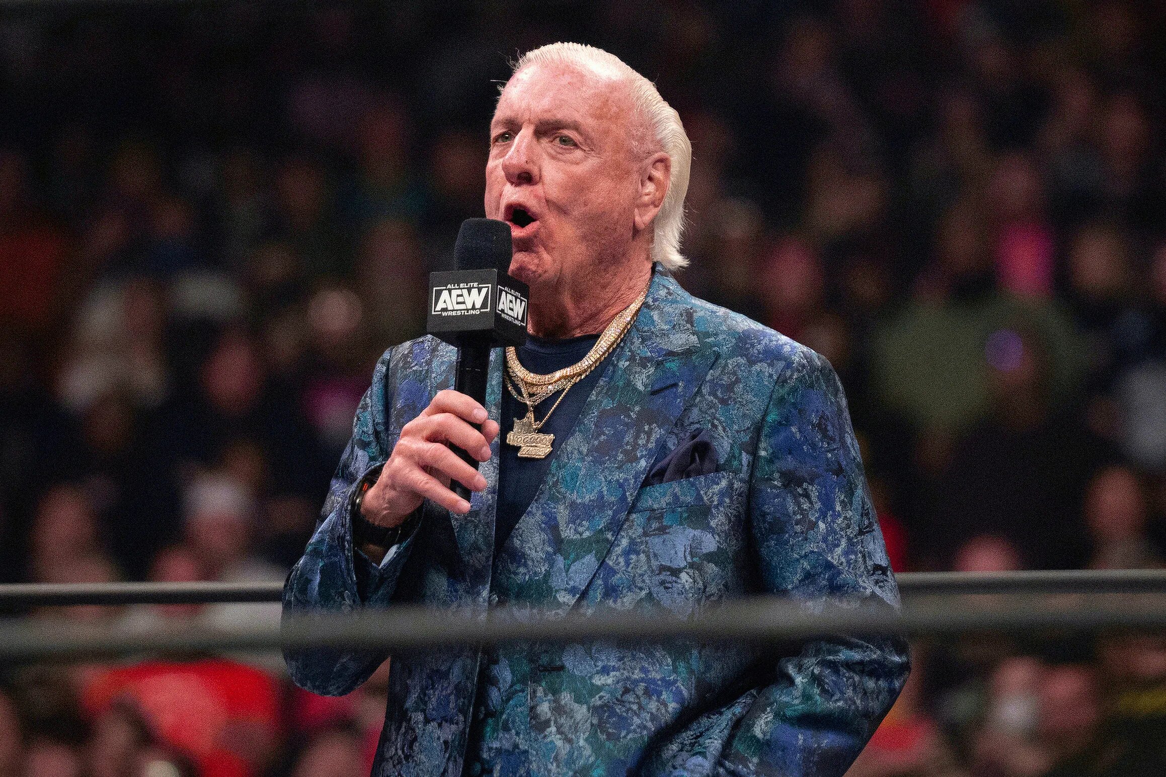 Killer Mike acude al 75º cumpleaños del icónico Ric Flair