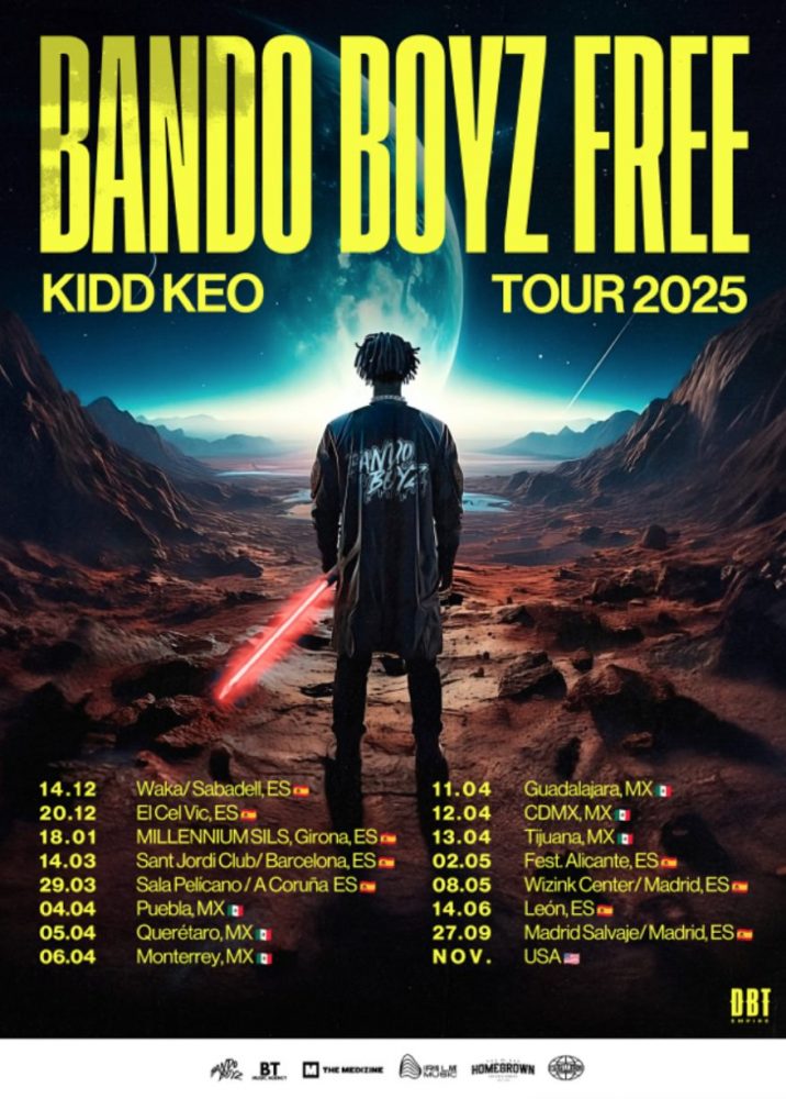 Kidd Keo arranca su gira por España y América que culminará en 2025