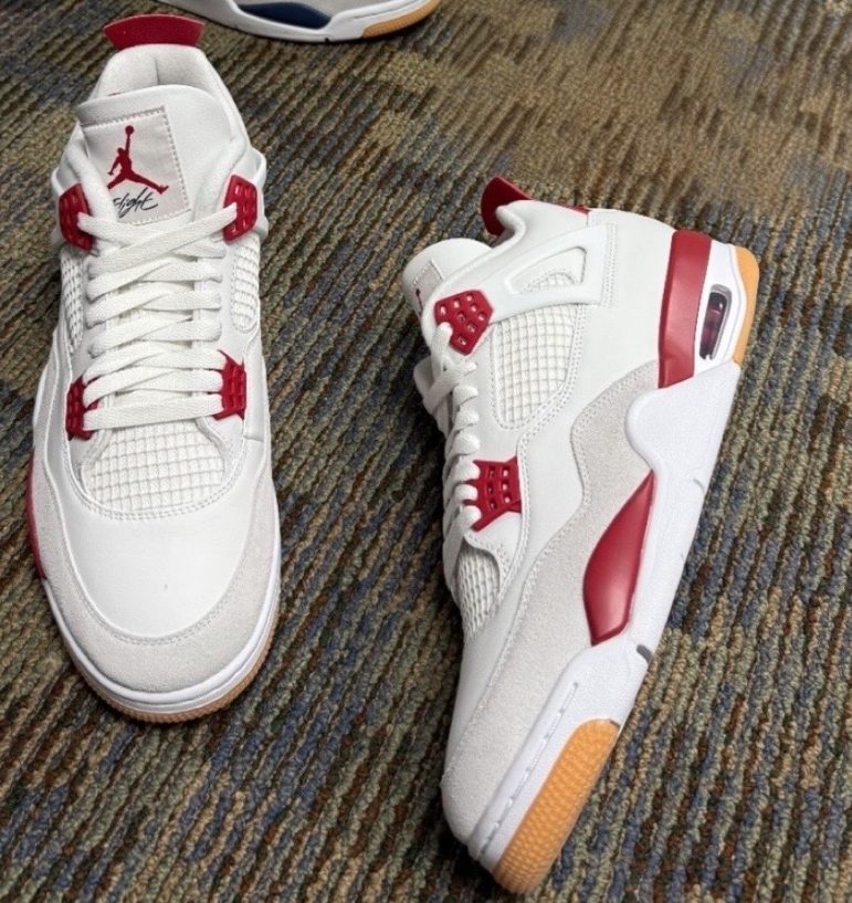 Las Nike SB x Air Jordan 4 «Varsity Red» serán MUY exclusivas
